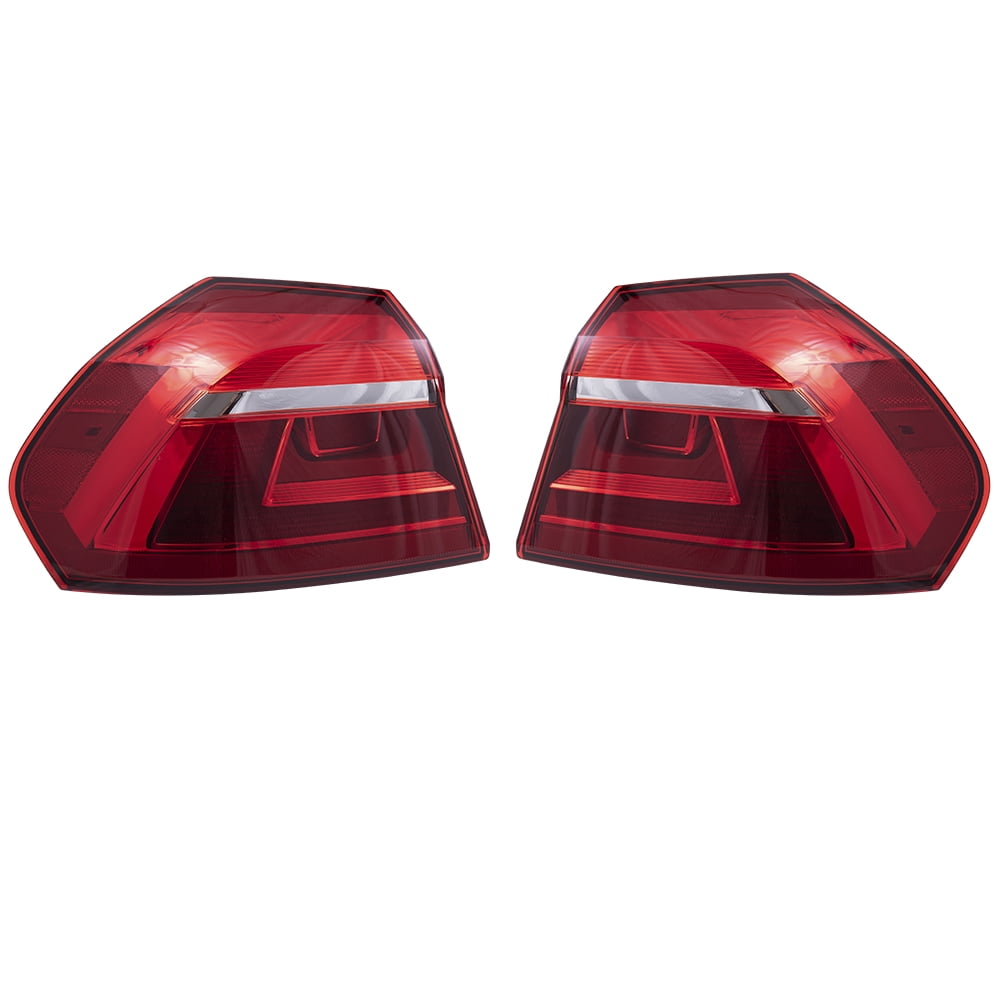 Brock Tail Light for 2016-2017 Passat Built To 7/3/2016 Bulb Type Body ...