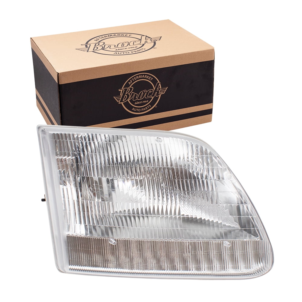 Brock Aftermarket Replacement Passenger Right Halogen Combination ...
