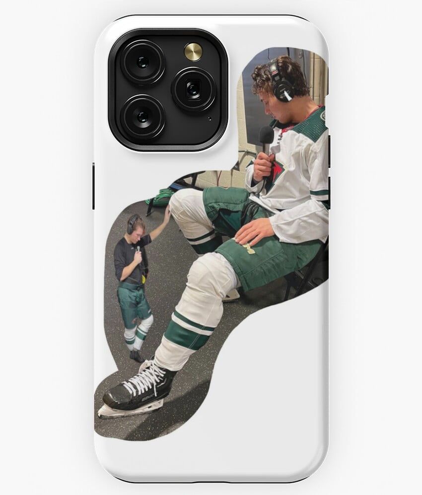 Brock Faber Interview Sticker Hockey G7569 Phone Case for iPhone17 16 ...