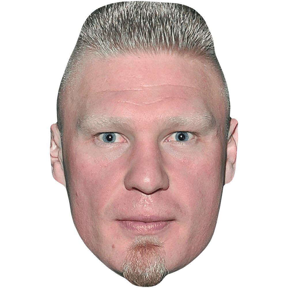 Brock Lesnar (Blonde Hair) Big Head. Larger than life mask. - Walmart.com