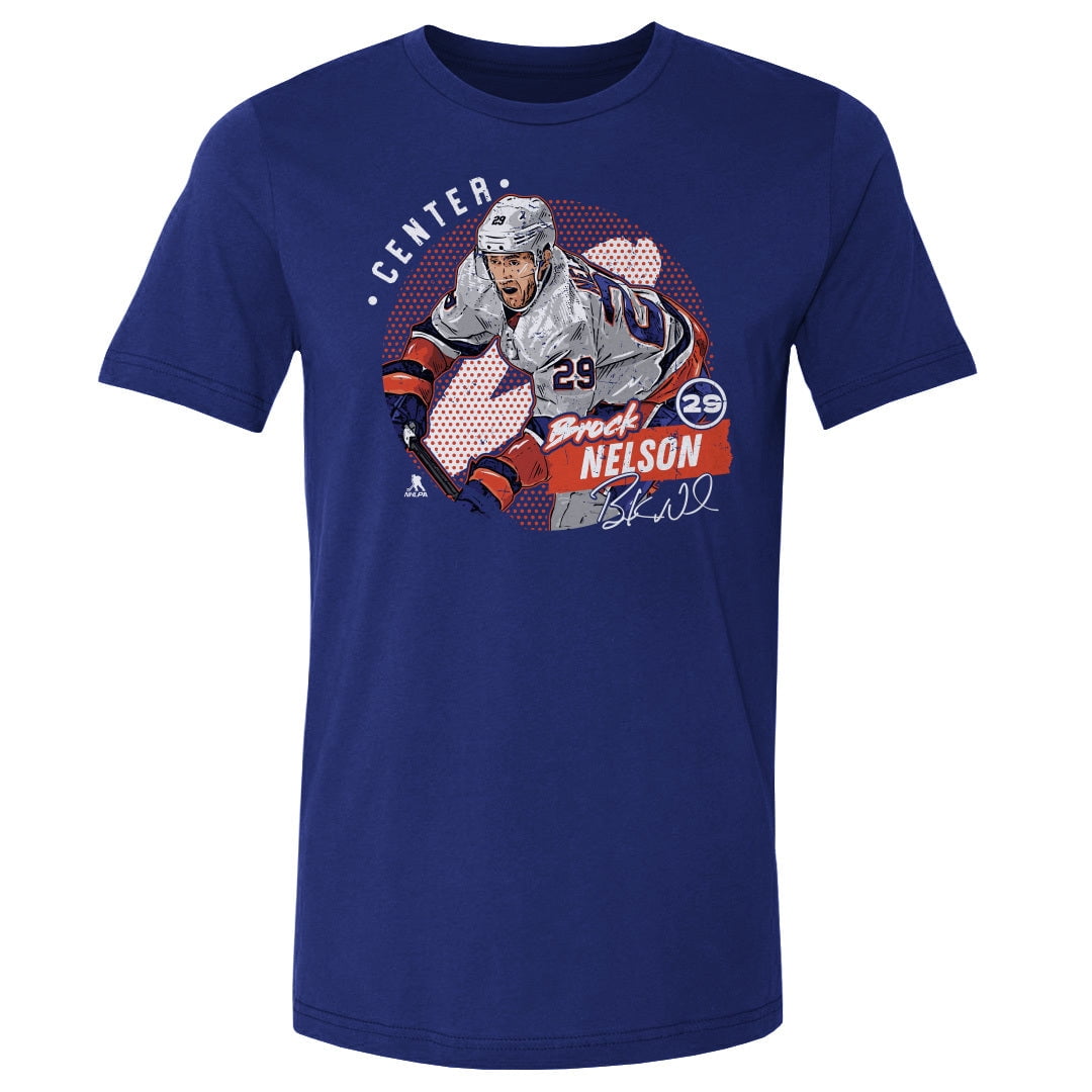Brock Nelson New York I Dots WHT Vintage T-shirt, Sport shirt, Game Day ...