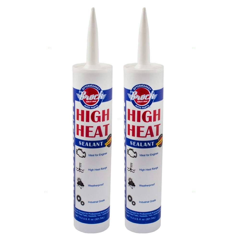 Brock High Heat RTV Sealant & Automotive Adhesive – Industrial Grade ...