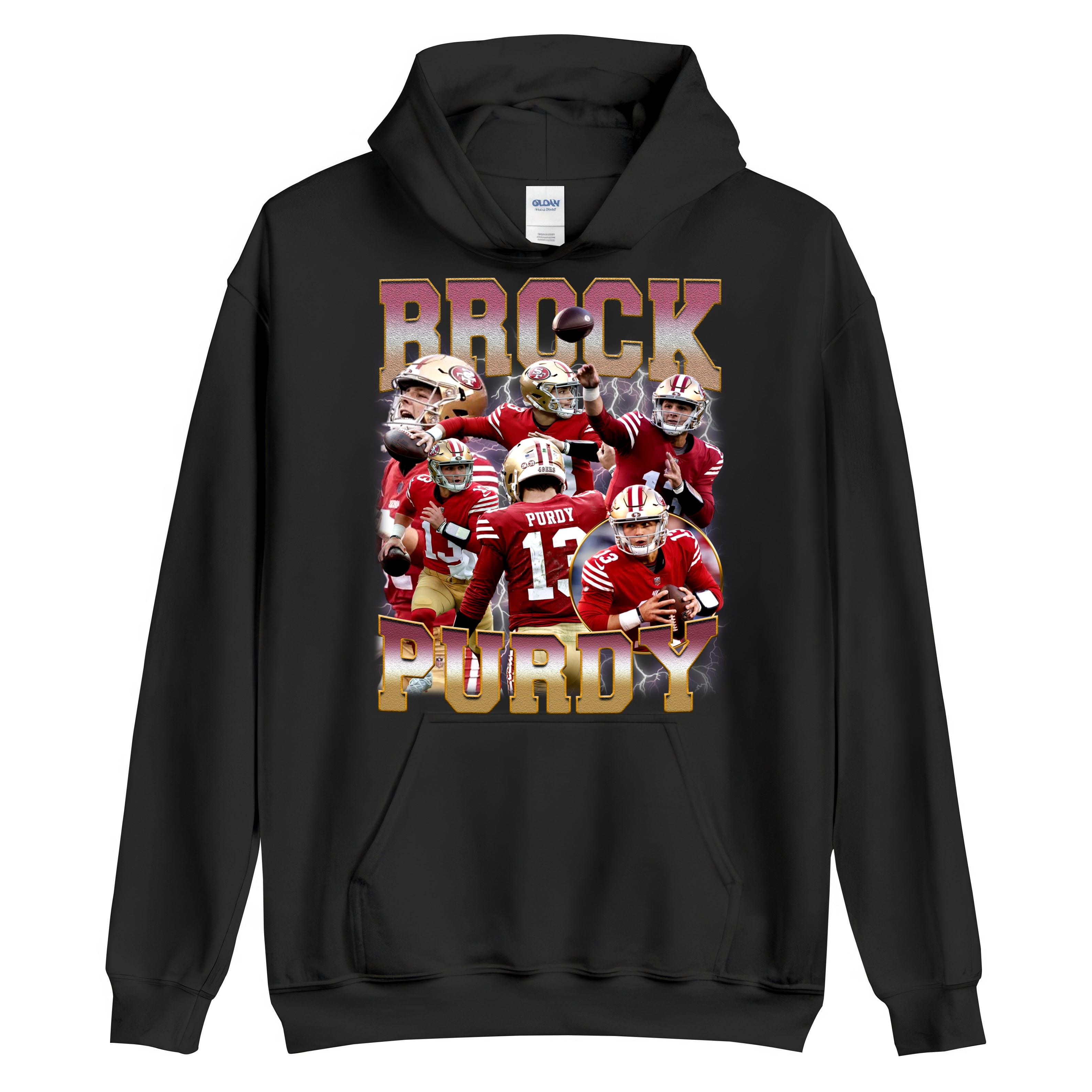 Brock Purdy 90s Vintage Style Football TShirt - Brock Purdy Vintage ...