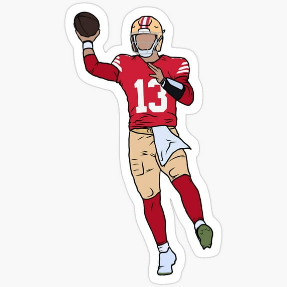 Brock Purdy Throw Sticker Phone Decal Water Bottle Stickers Car Decals ...