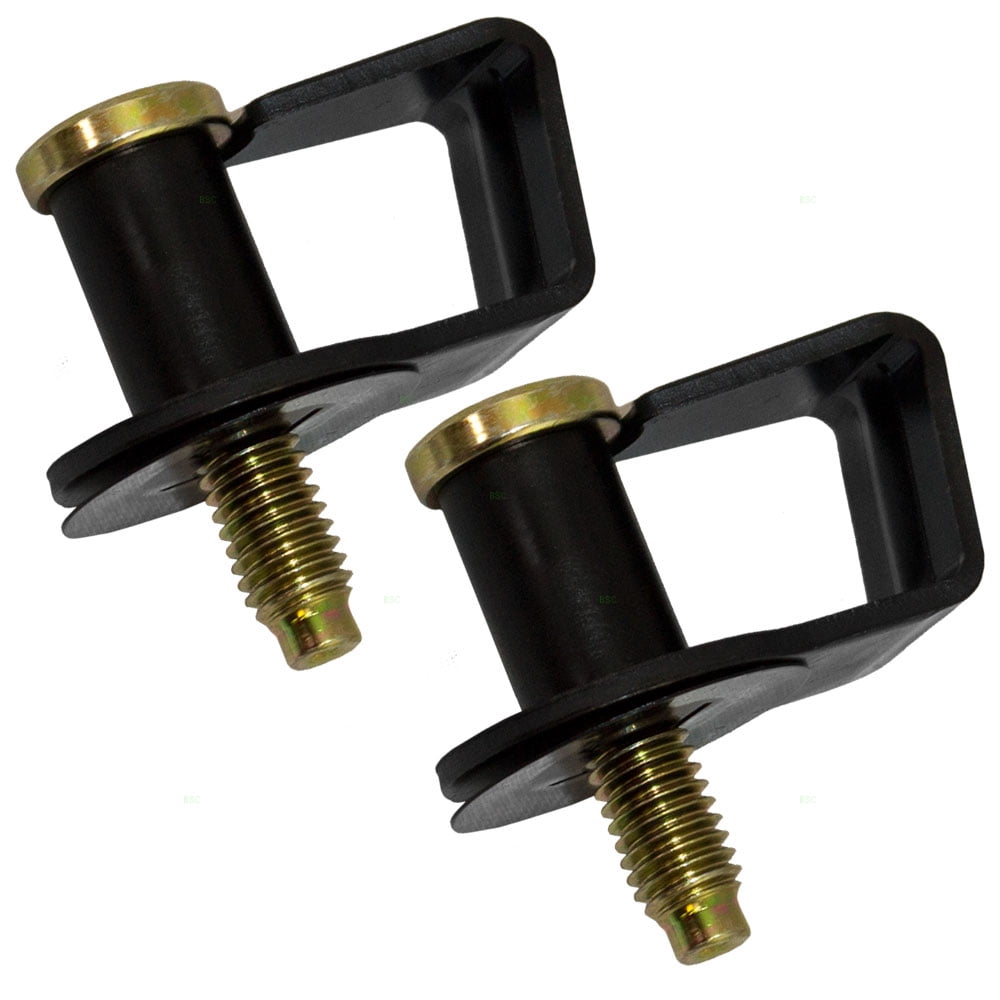 Brock Replacement 2 Pc Set Door Lock Striker Bolts 7/16 14" Compatible ...