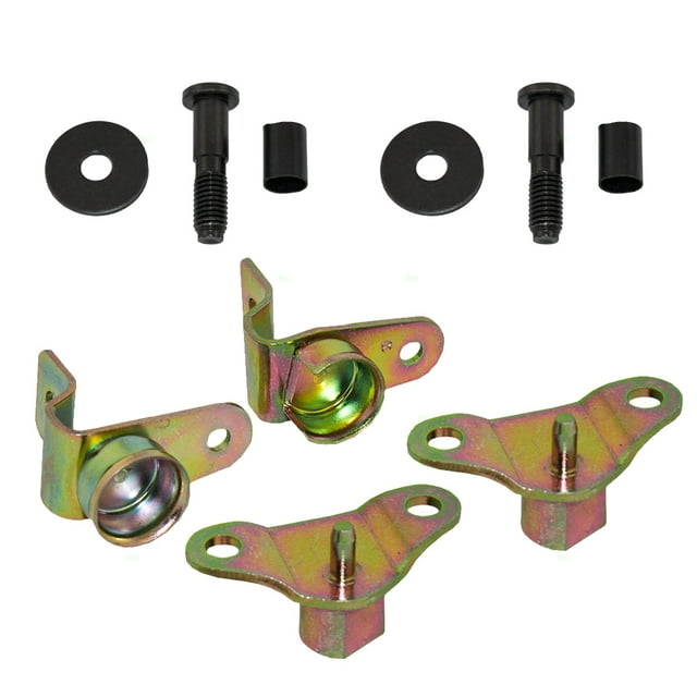 Brock Replacement 6 Pc Set of Inner & Outer Tailgate Hinges Kit & Two ...