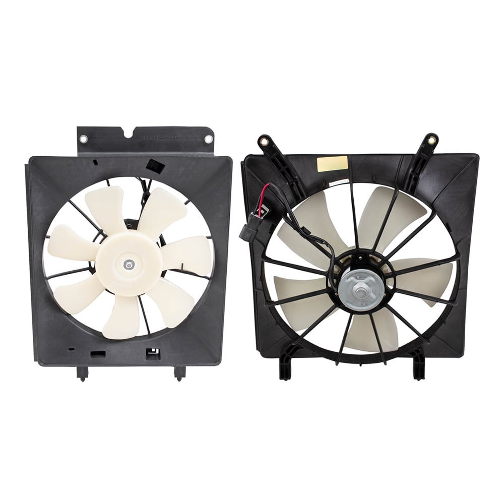 Brock Replacement Condenser Fan Assembly and Radiator Fan Assembly Set ...