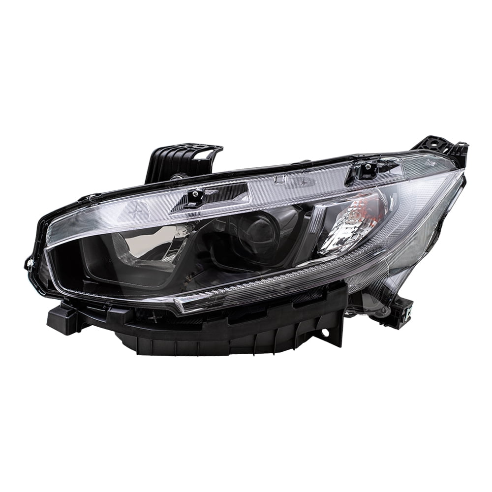 Headlight for 2019-2021 Civic w/ Black Bezel 33150TBAA31 Left HO2502192 ...