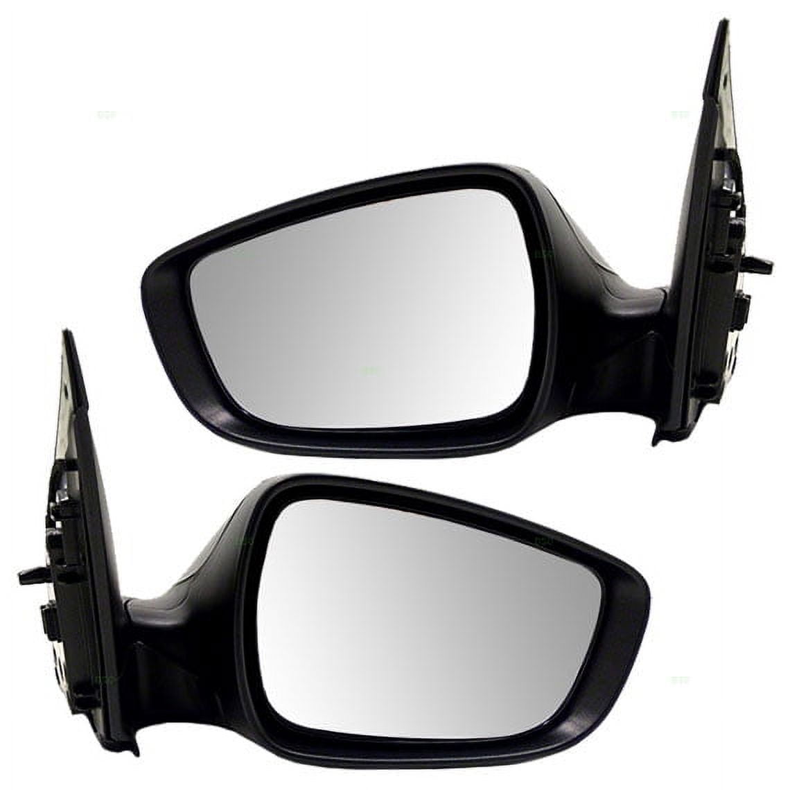 Brock Replacement Driver and Passenger Power Side View Mirrors Heated Compatible with Accent ...