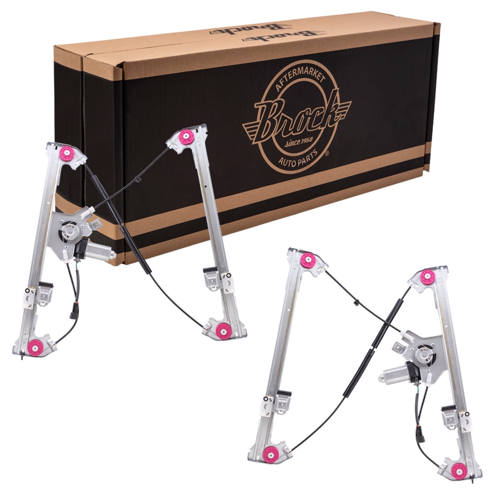 Brock Replacement Driver and Passenger Rear Power Window Lift ...