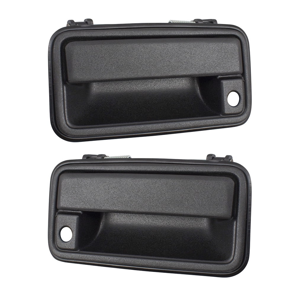 Brock Replacement Driver & Passenger Side Front Outside Textured Black ...