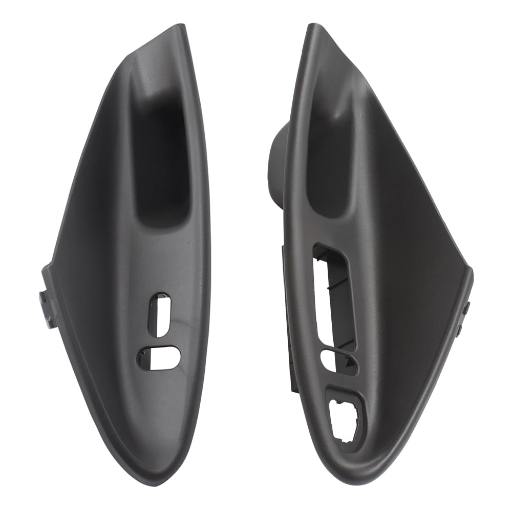 Brock Replacement Driver and Passenger Side Gray Inside Door Pull ...