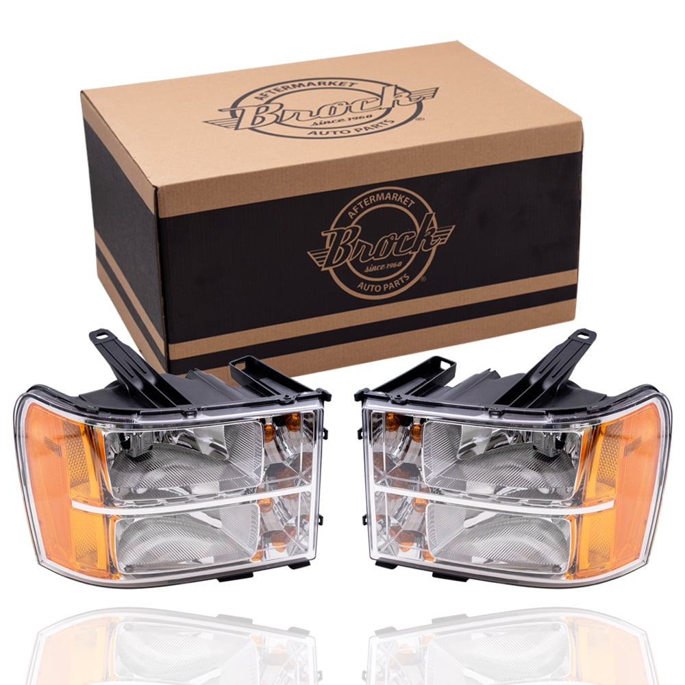 Brock Replacement Driver and Passenger Side Halogen Combination ...