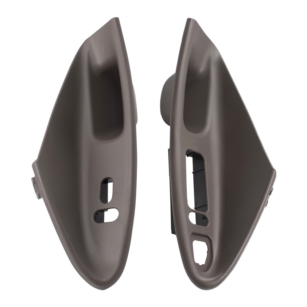 Brock Replacement Driver and Passenger Side Tan Inside Door Pull Handle ...