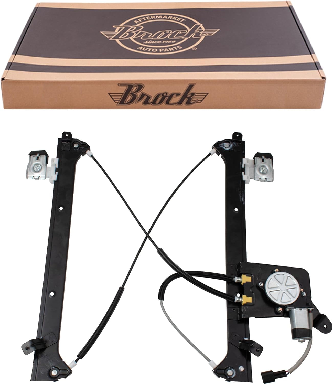 Brock Replacement Driver Rear Power Window Regulator and Lift Motor ...