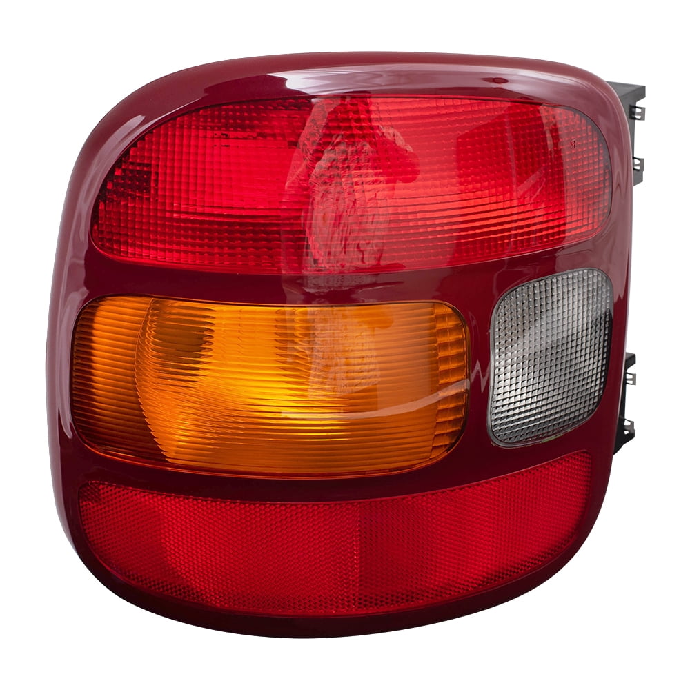 Brock Replacement Driver Tail Light Compatible with 1999-2003 Silverado ...