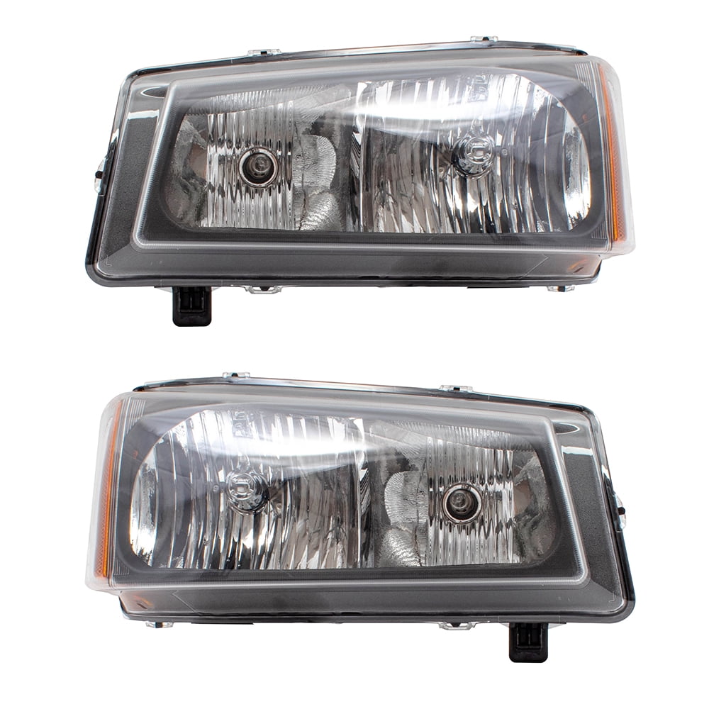 Brock Headlight for 2003-2006 Silverado 1500 w/ Fluted Smooth w/o Lower ...