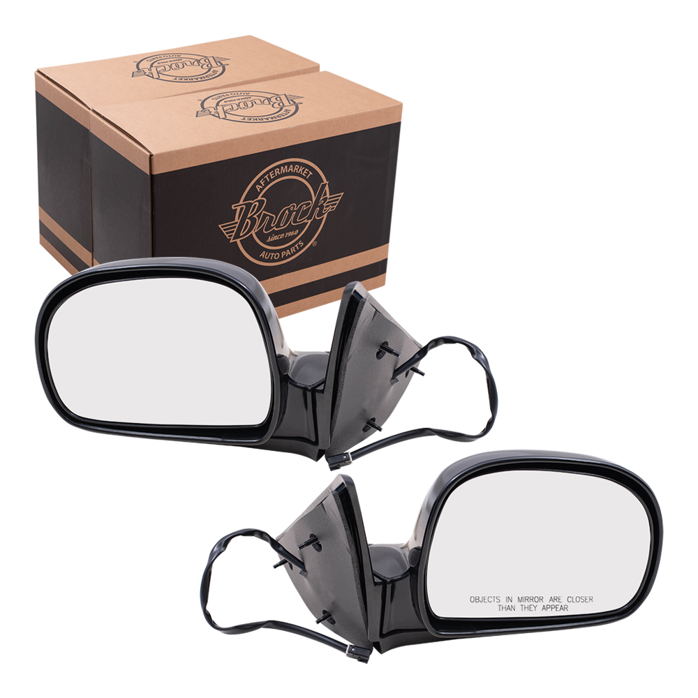 Brock Power Mirror for 1995-1997 Blazer Manual Fold Set 17801665 1994 ...