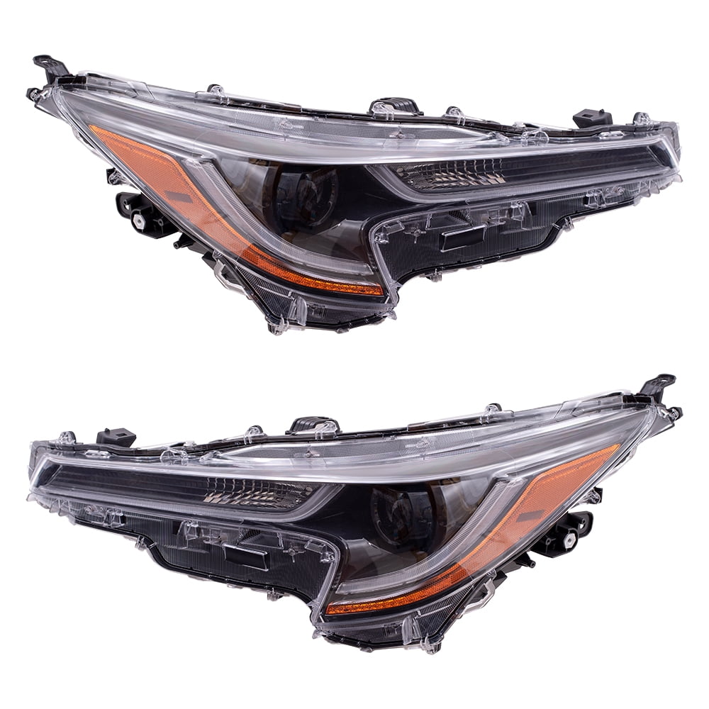 Brock Headlight for 2020-2022 Corolla LED L/LE Sedan Japan Built Set ...
