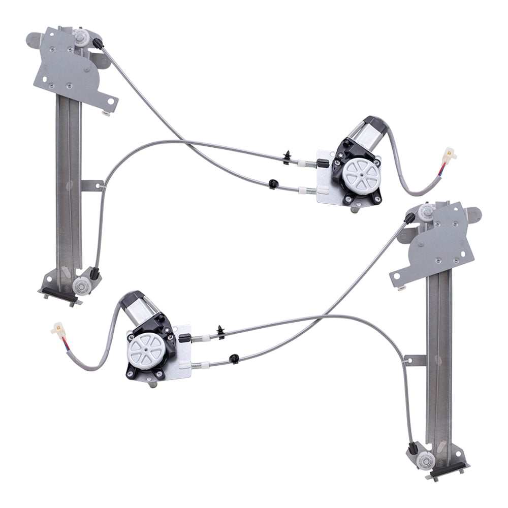 Window Regulator w/ Motor for 1990-1997 Miata Front NA0259590 Set ...