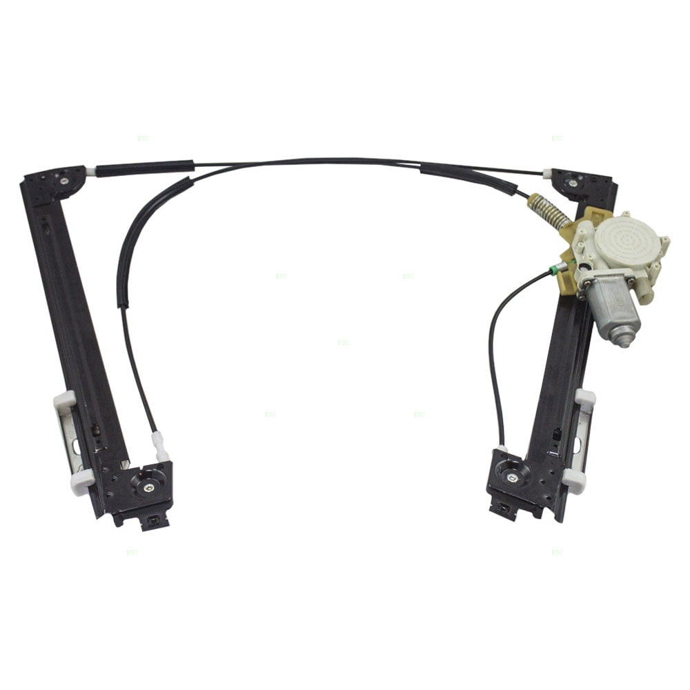 Brock Window Regulator w/ Motor for 2002-2005 Cooper Hatchback Front ...