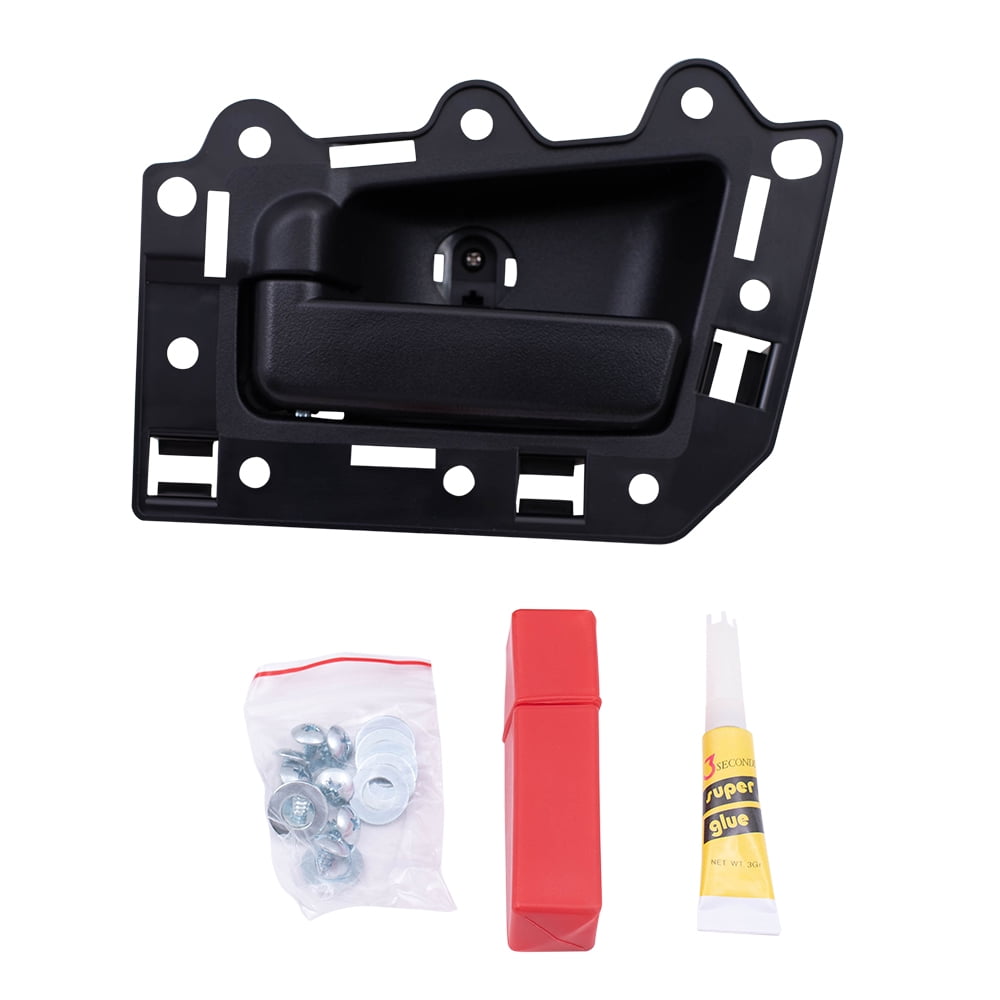 Brock Replacement Drivers Rear Inside Inner Black Door Handle Repair ...