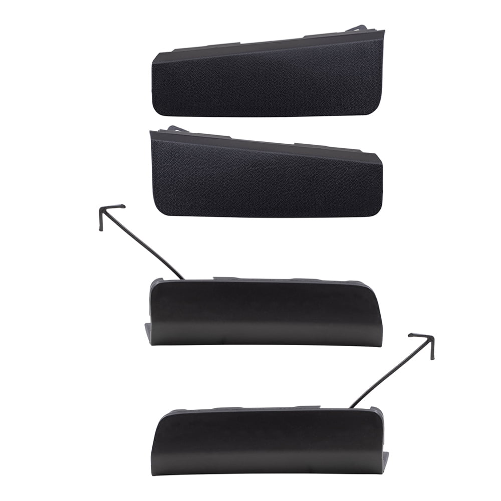 Brock Replacement Front Grille Opening Covers & Bumper Hole Covers 4 Pc ...