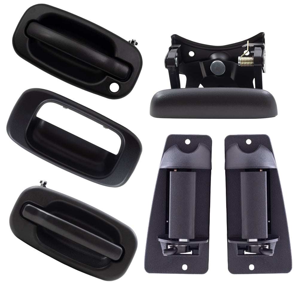 Brock Replacement Front and Rear Outside Door Handles, Tailgate Handle ...