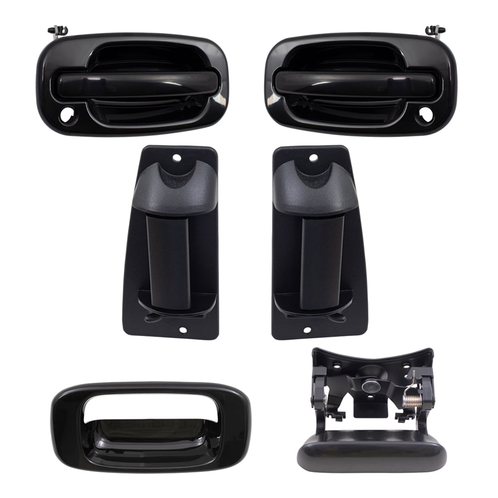 Brock Replacement Front and Rear Outside Door Handles, Tailgate Handle ...