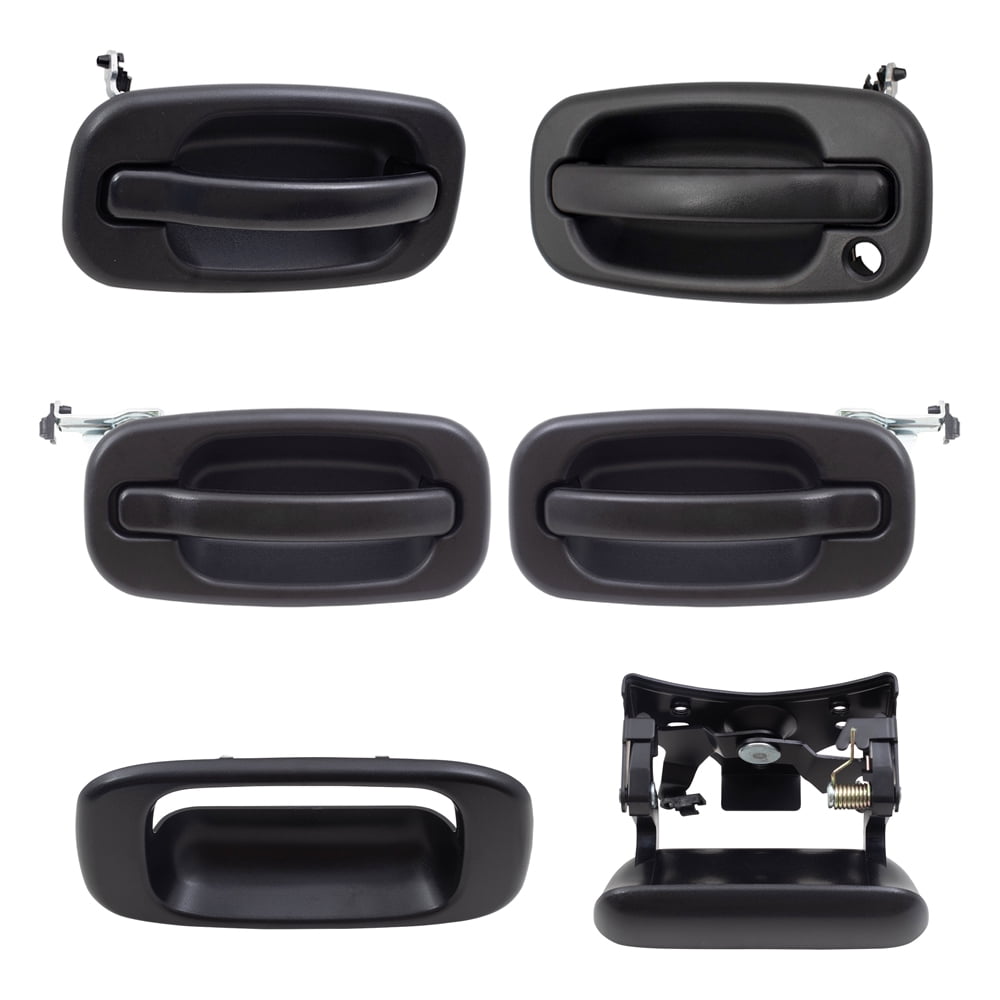 Brock Replacement Front and Rear Outside Door Handles, Tailgate Handle ...