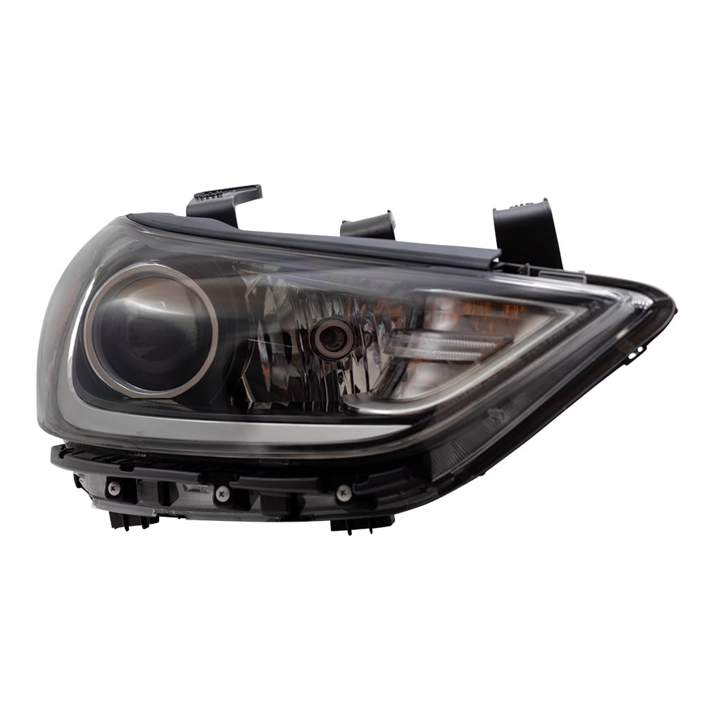 Brock Headlight for 2017-2018 Elantra Right 92102F2040 - Walmart.com