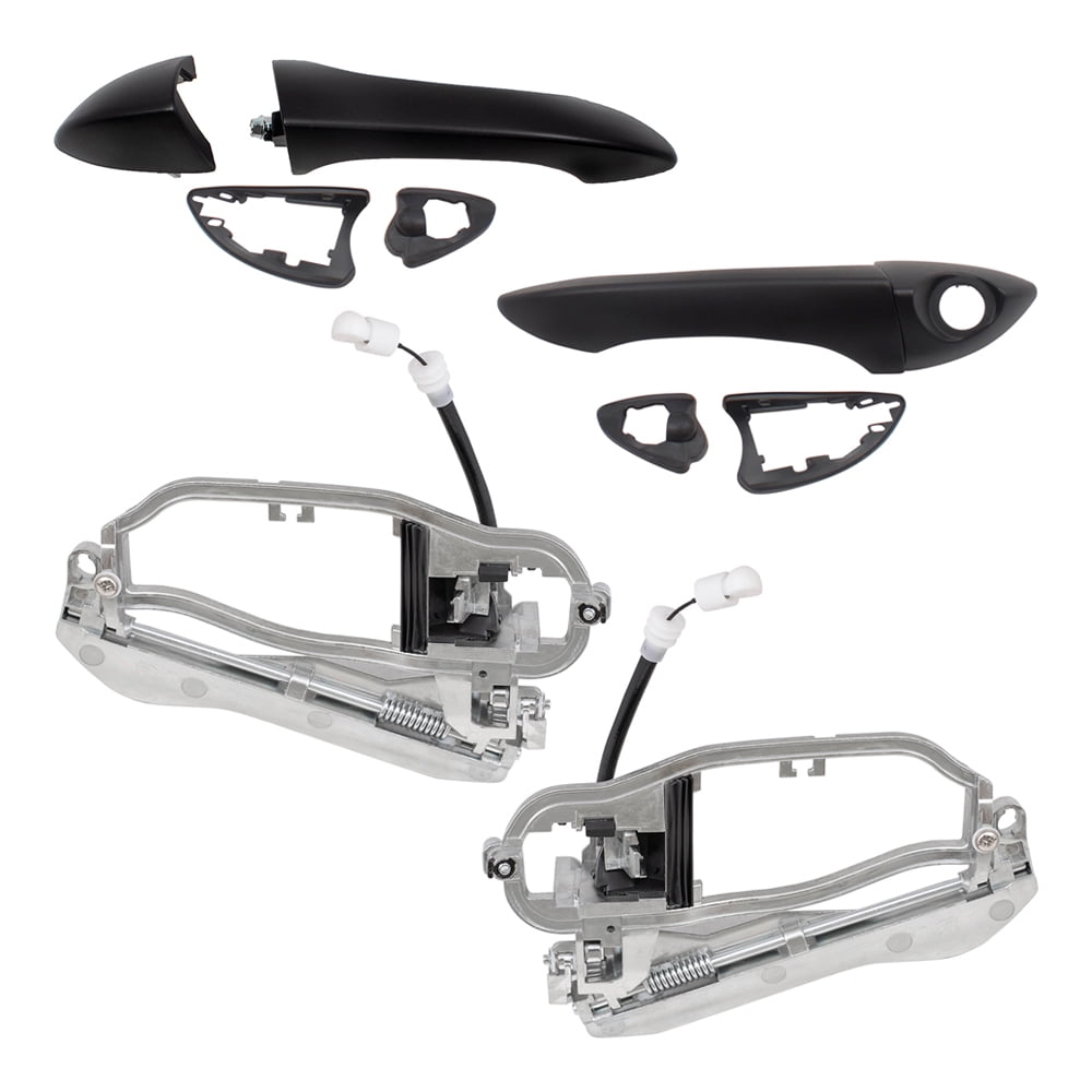 Brock Replacement Outside Front Driver Side Door Handle W/Keyhole and ...