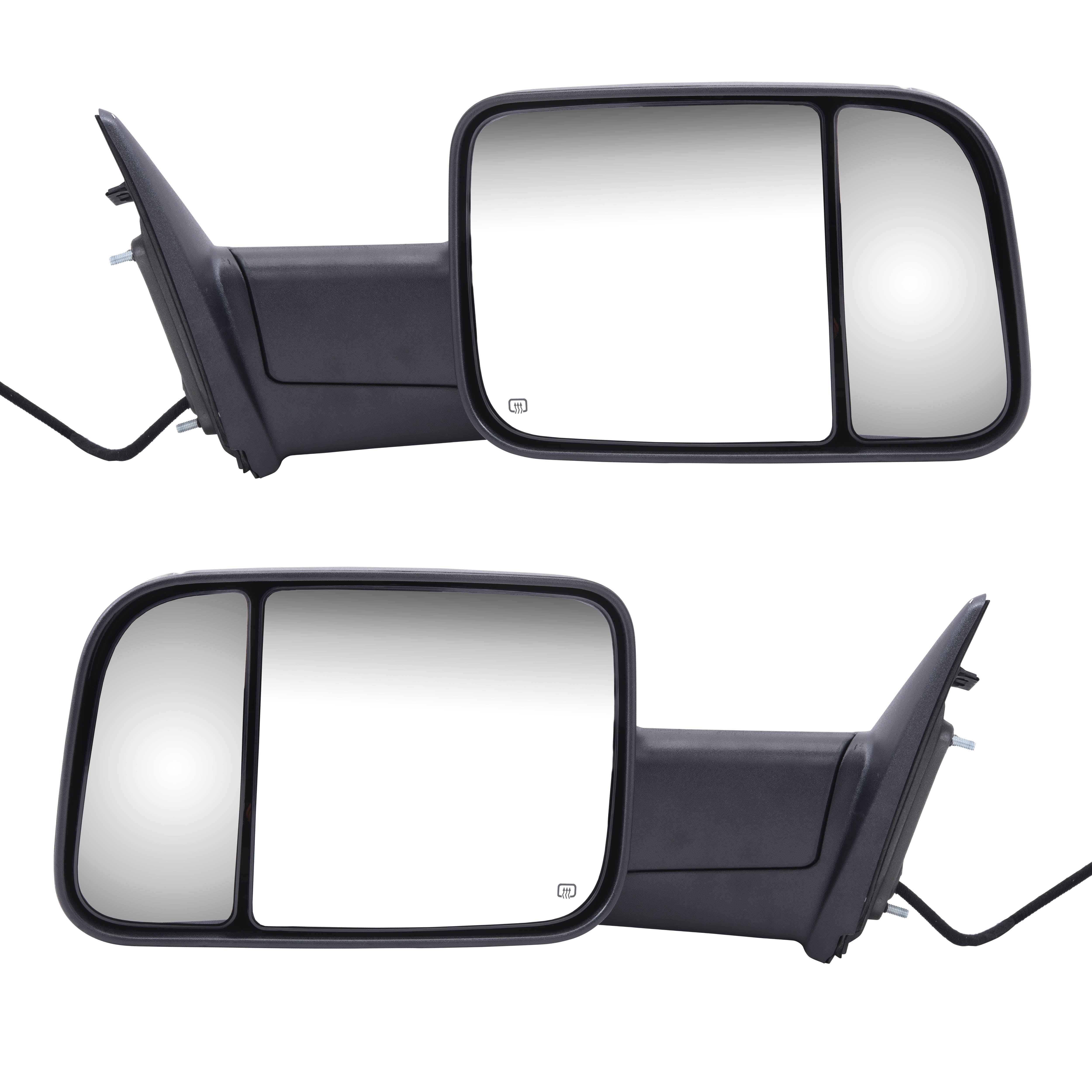 Brock Manual Tow Mirror for 1994-2001 Ram 1500 7X10 Flip-Up New Arm ...