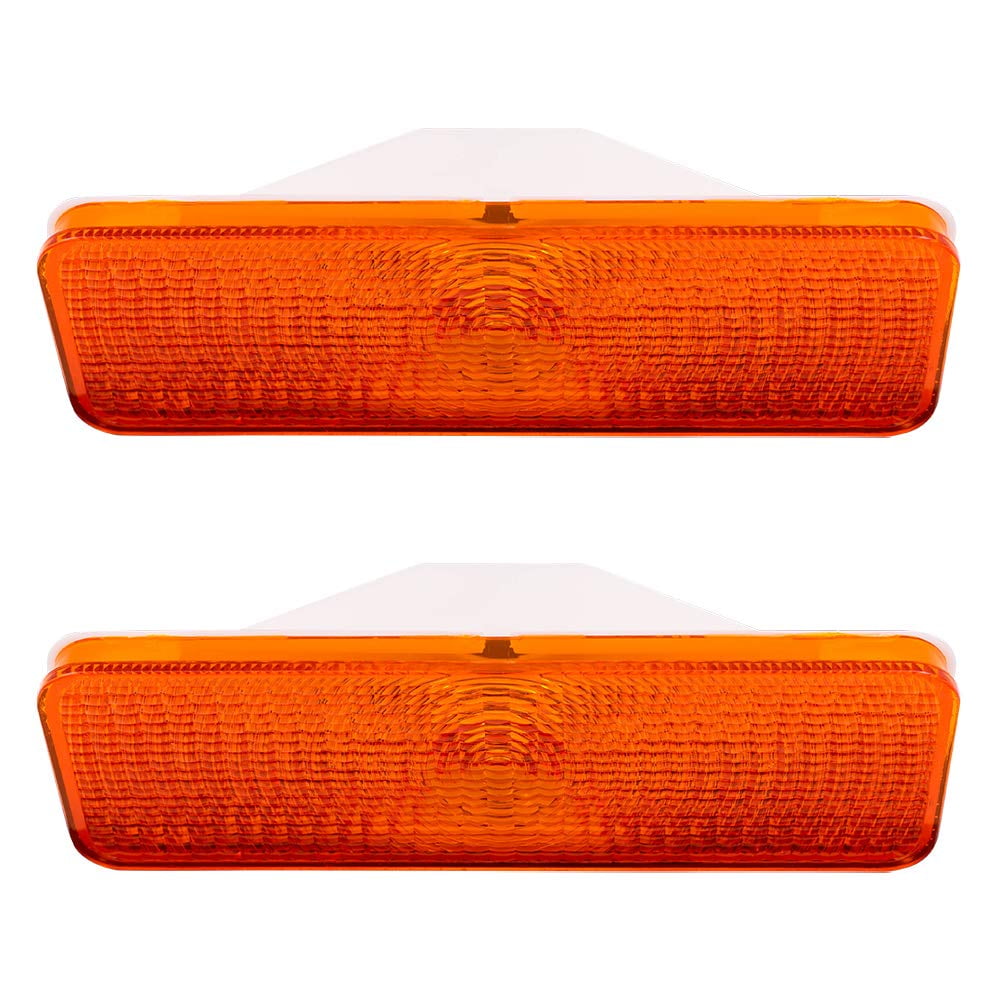 Brock Replacement Pair of KEF16 Park Parking Turn Signal Marker Lights ...