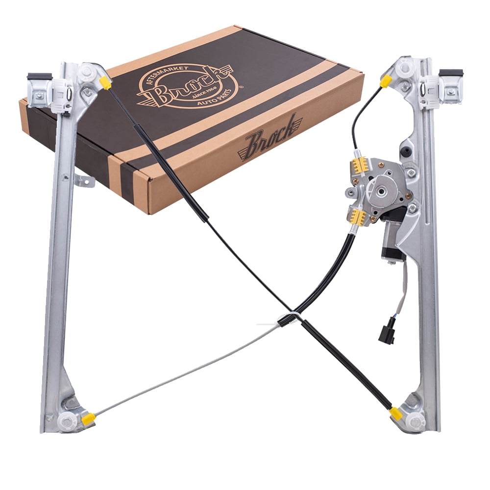 Brock Replacement Passenger Front Power Window Regulator and Lift Motor ...