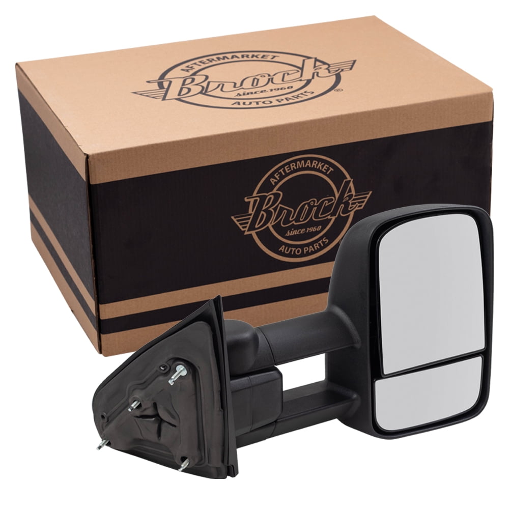 Manual Tow Mirror for 2014-2018 Silverado 1500 Extendable Manual Fold ...