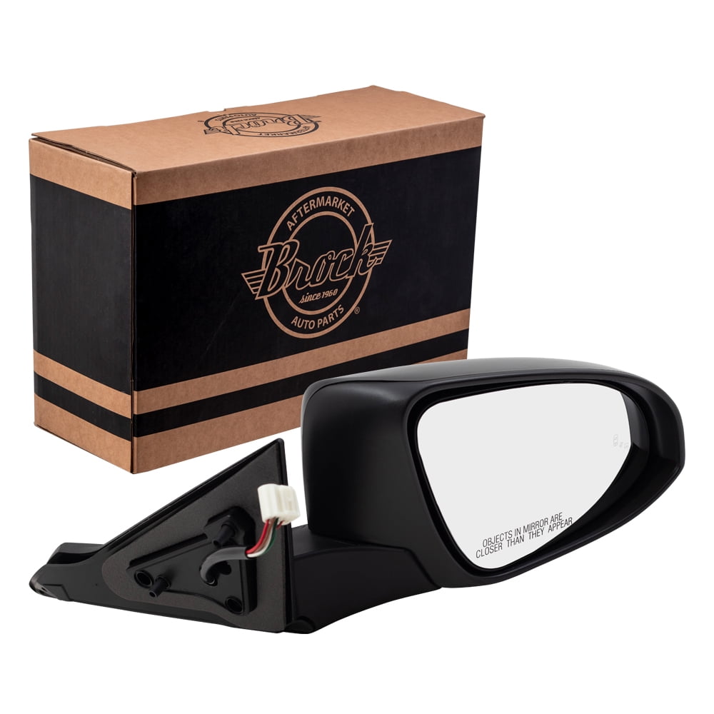 Brock Replacement Passenger Power Sde Mirror Compatible with 16-17 ...