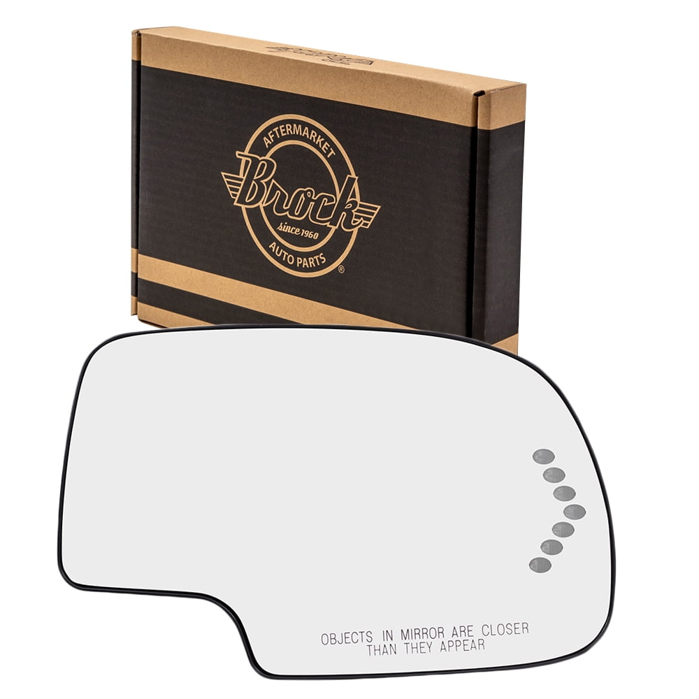 Brock Mirror Glass with Base for 2003-2006 Silverado 1500 Turn Signal ...