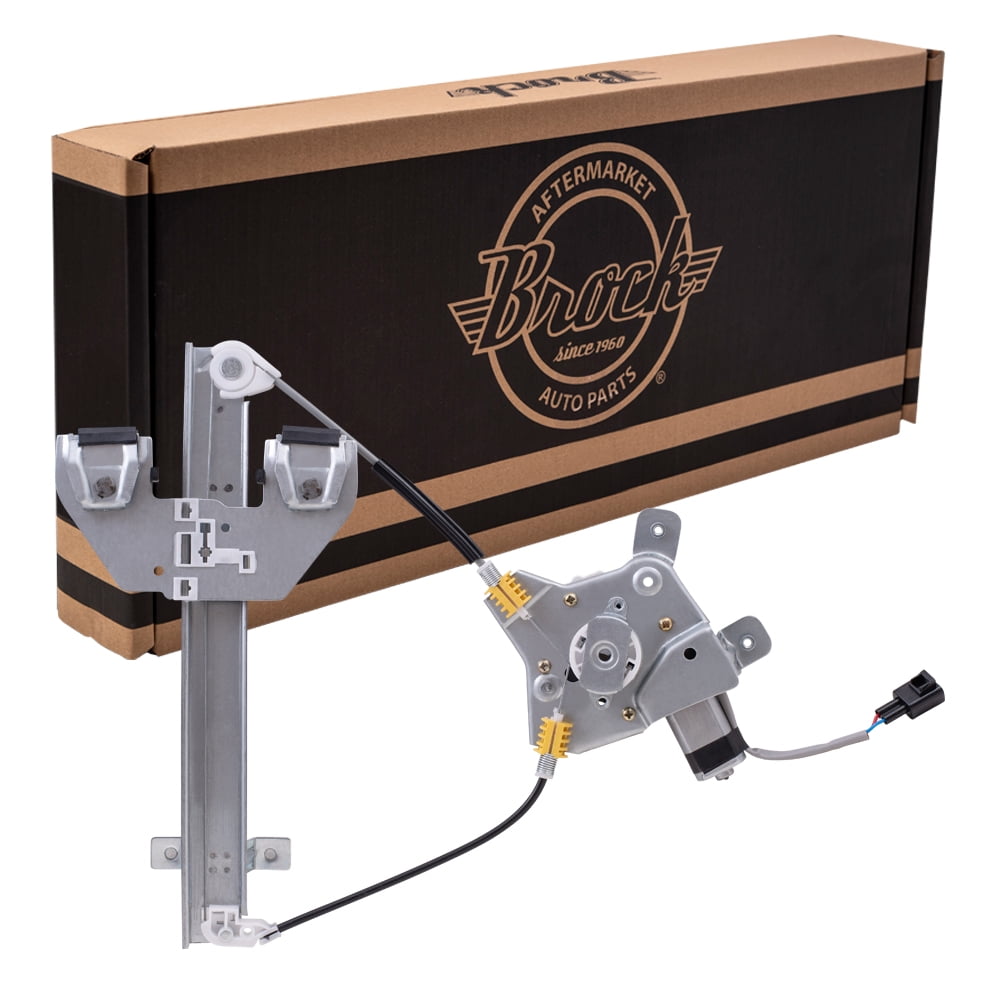 Brock Replacement Passenger Rear Power Window Regulator with Lift Motor ...
