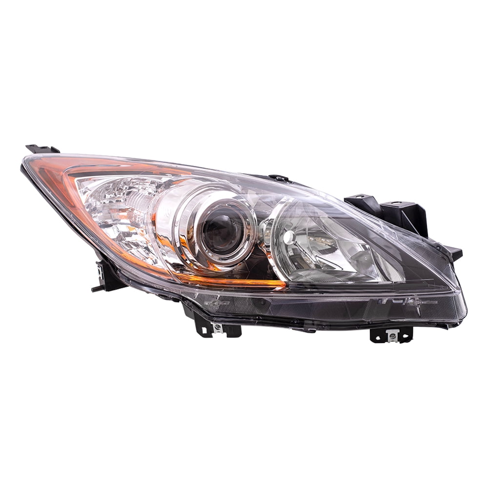 Headlight for 2010-2013 3 w/ Chrome Projector Bezel BBM4510K0K Right ...