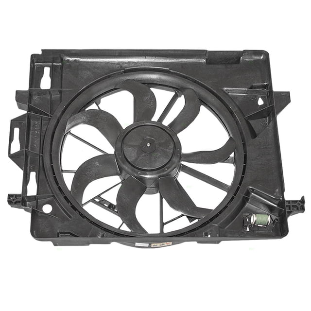 Brock Replacement Radiator Cooling Fan Motor Assembly Compatible with ...