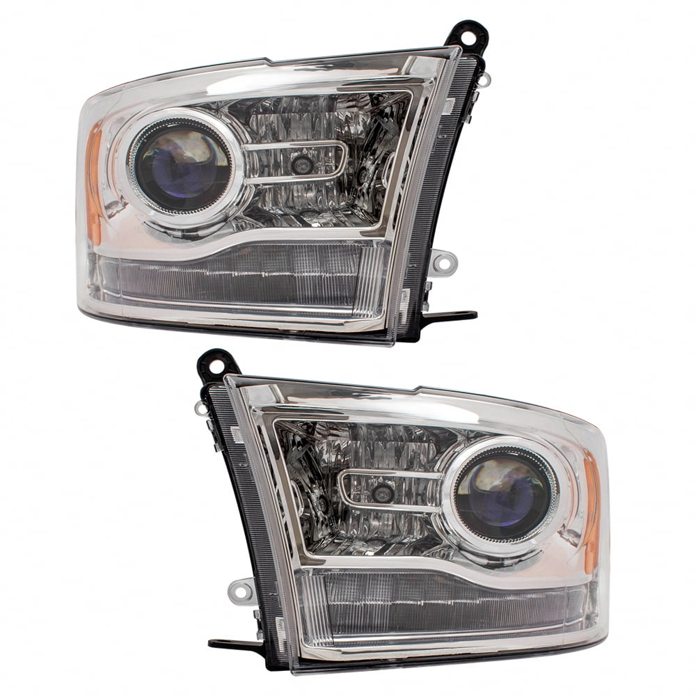 Brock Replacement Set Driver and Passenger Halogen Headlight Project ...