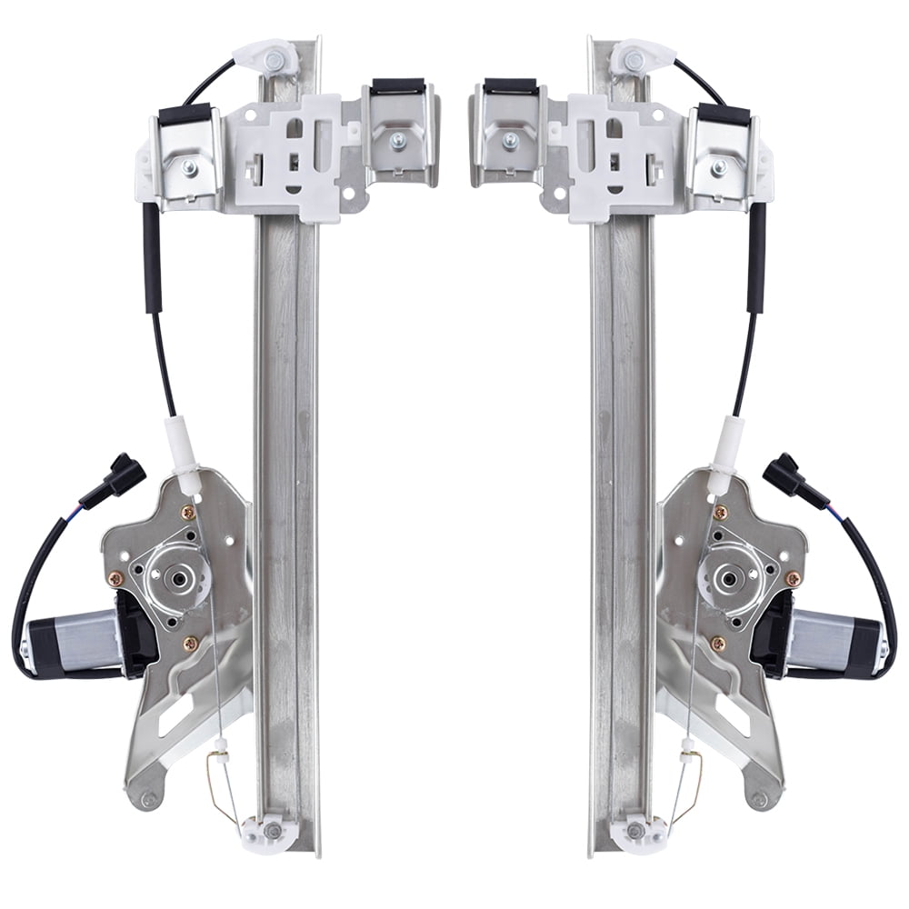 Brock Replacement Set Front Power Window Lift Regulators & Motor ...