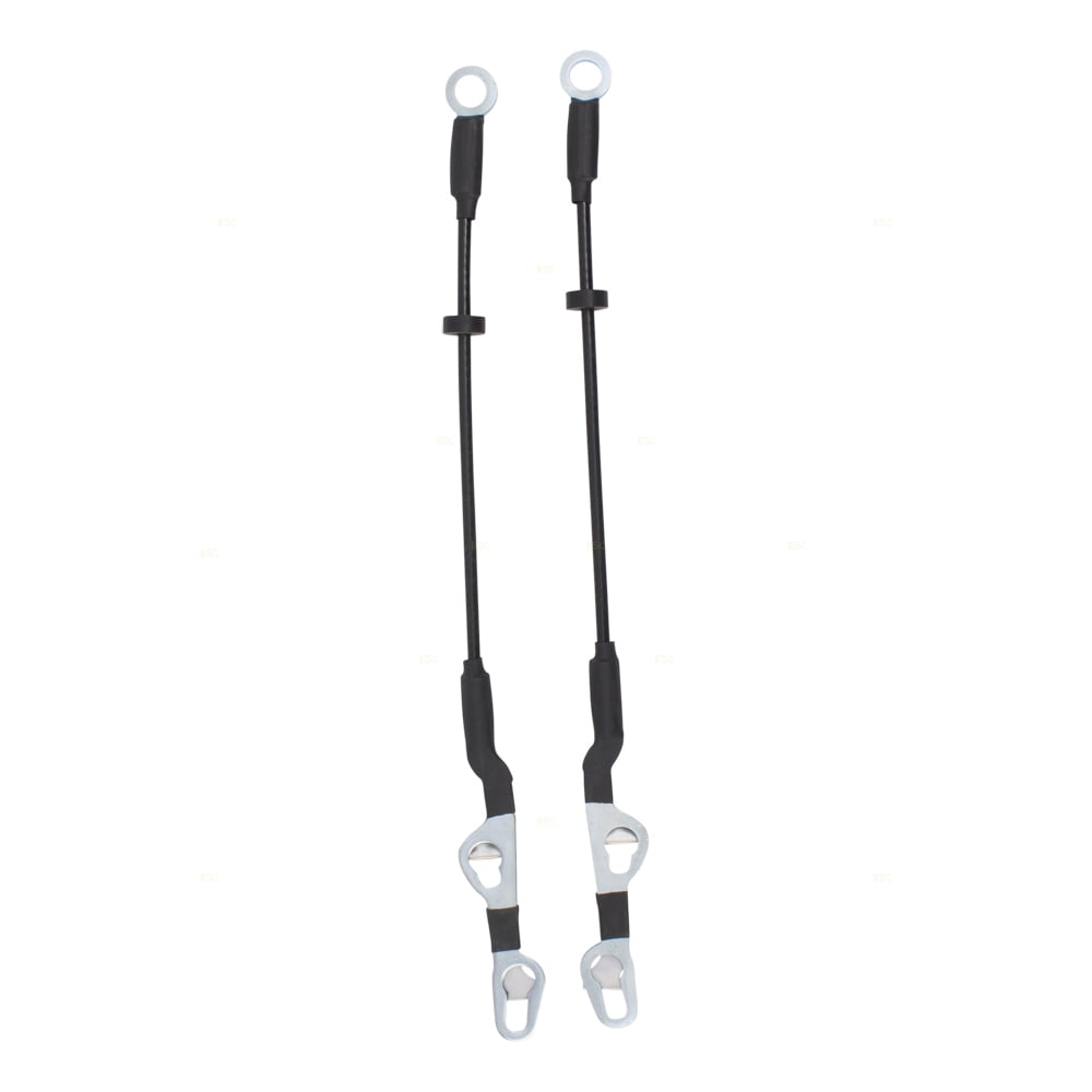 Brock Replacement Set Tailgate Cables w/ Hardware Kit Compatible with ...