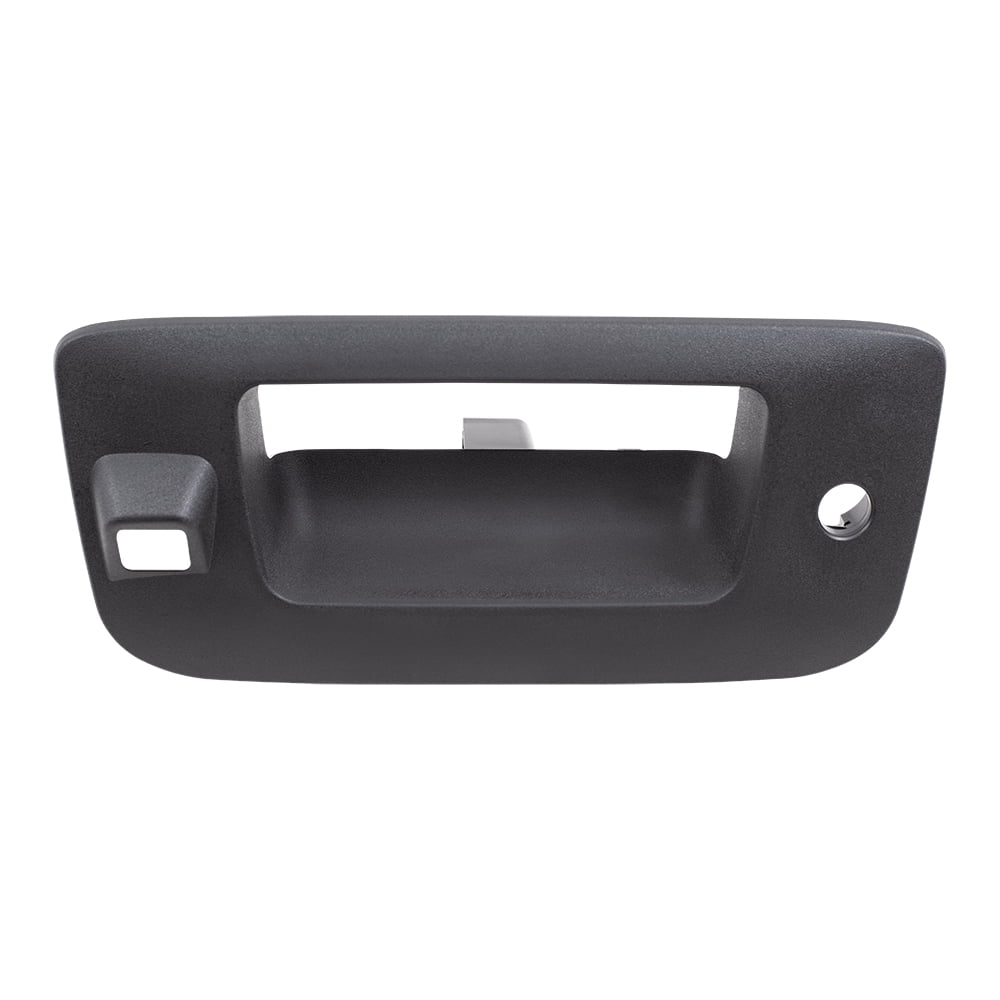 Brock Replacement Tailgate Handle Trim Bezel Textured w/ Keyhole & Rear ...