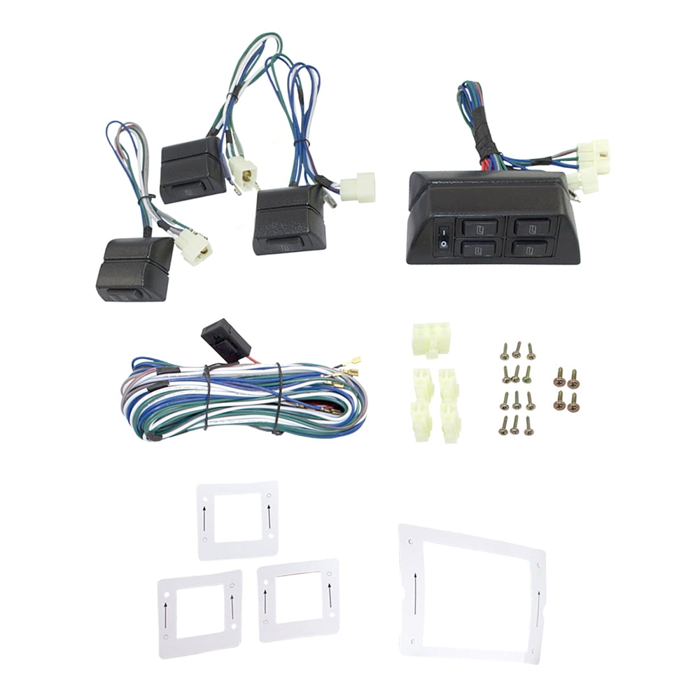 Brock Replacement Universal Power Window Switch Kit Horizontal Design ...
