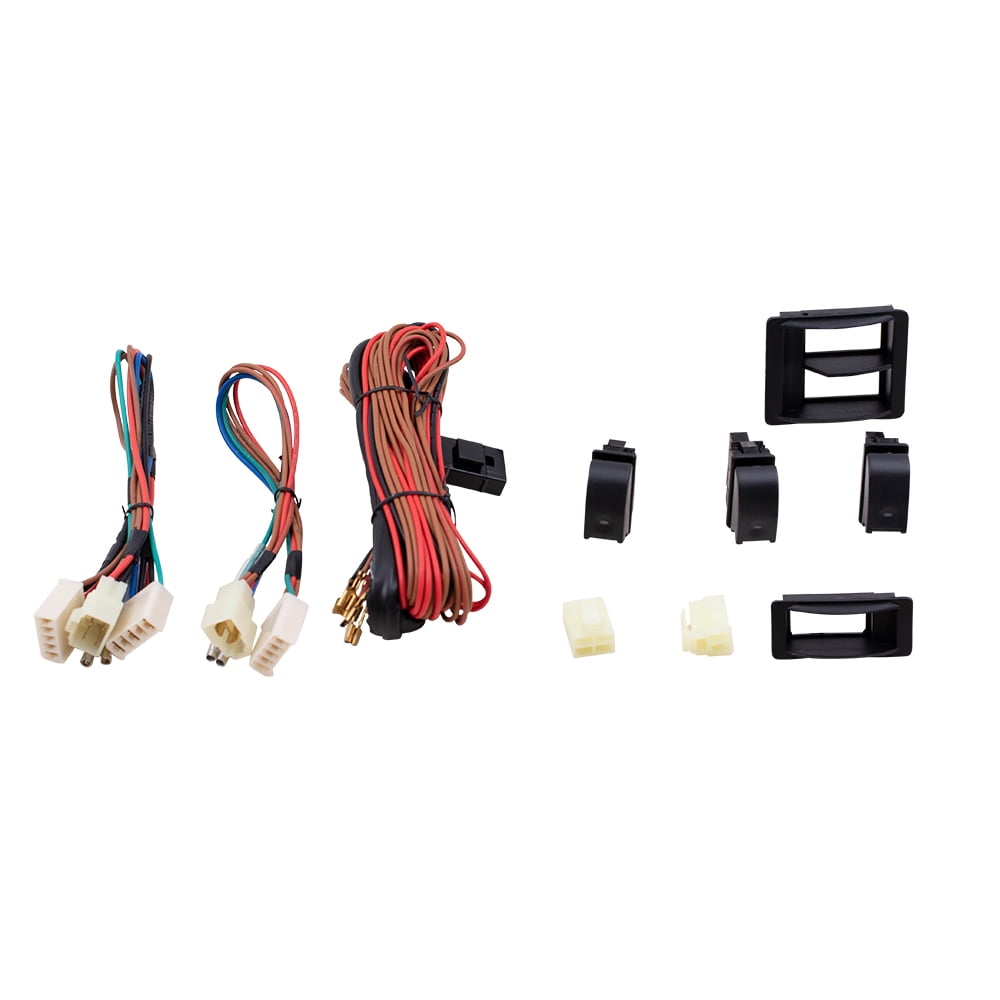 Brock Replacement Universal Power Window Switch Kit Recessed Design ...