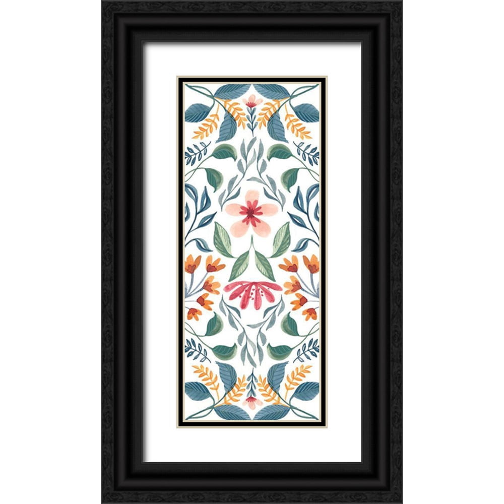 Brockmon, Kristen 10x18 Black Ornate Wood Framed with Double Matting ...