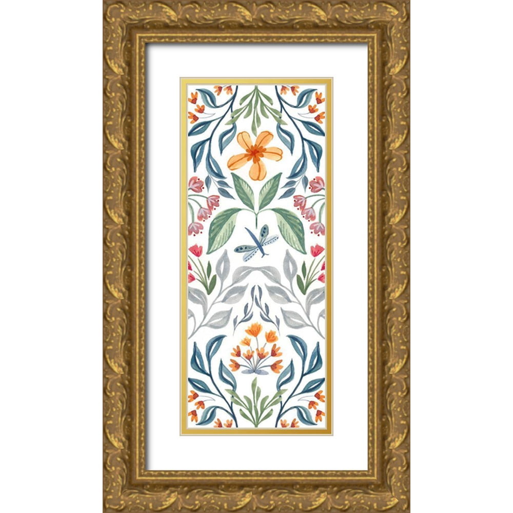 Brockmon, Kristen 10x18 Gold Ornate Wood Framed with Double Matting ...