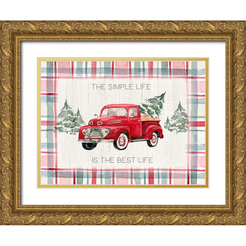 Brockmon, Kristen 14x12 Gold Ornate Wood Framed with Double Matting ...
